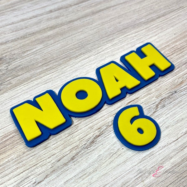 Fondant Letters - Etsy