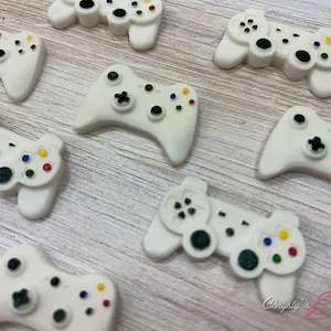 Video Game Controllers Fondant Edible Toppers - Etsy