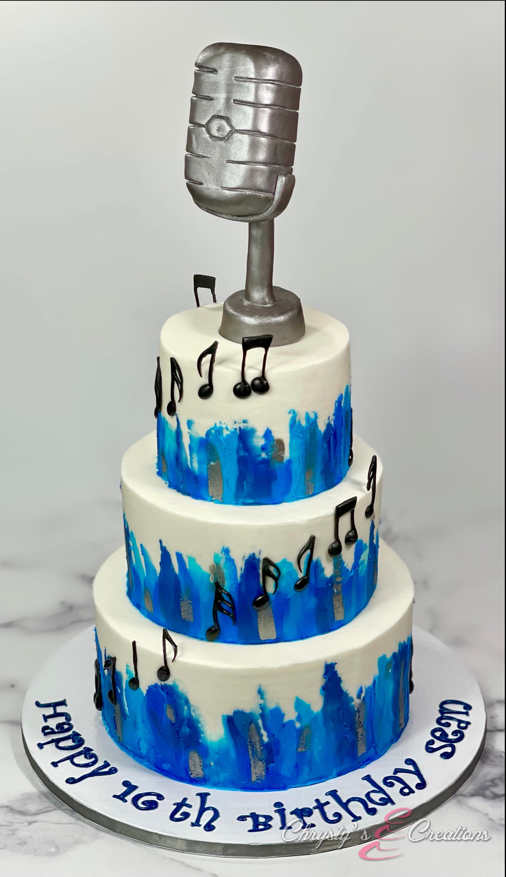 Music Notes - Set of 8 Edible Toppers | Fondant Toppers - Etsy