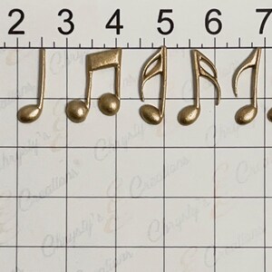 Music Notes - Set of 8 Edible Toppers | Fondant Toppers - Etsy
