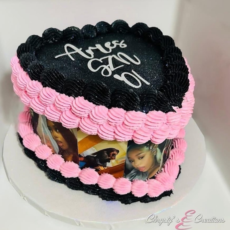 Cake Strips Heart - Etsy