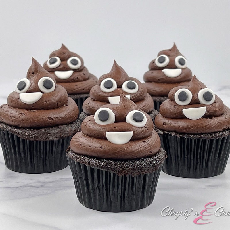 Poop Cake Toppers - Etsy