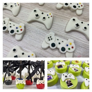 Video Game Controllers | Fondant Edible Toppers - Etsy