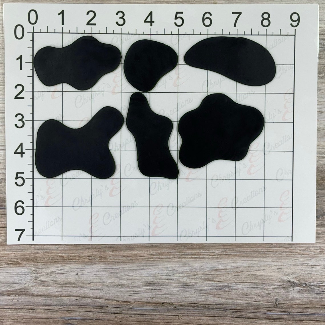 Cow Print/spots X-large 12 Count | Fondant Cake Toppers - Etsy