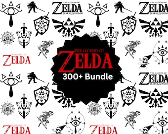 Ultimate Zelda Fan Digital Design Collection - 300+ Designs SVG Bundle ...