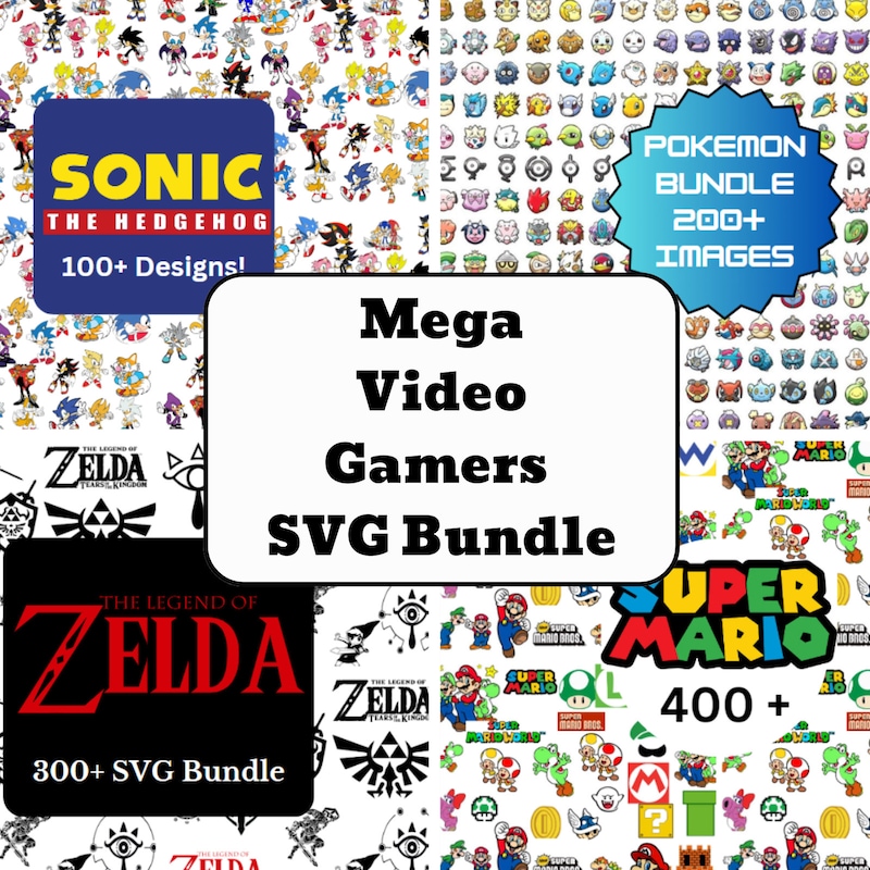 Video Game Retro Stickers - Etsy