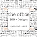 The Office SVG Bundle - Cricut, JPEG, PNG - Office Downloads - Etsy