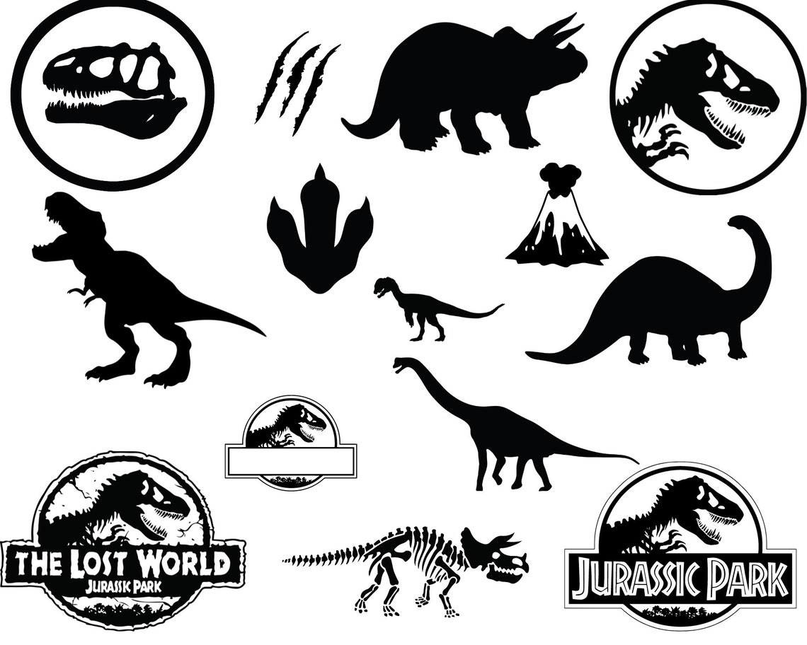 Jurassic Park SVG Bundle - Over 150 Designs! - Etsy