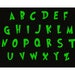 Christmas Font SVG Bundle - Font, Numbers and Symbols Included ...