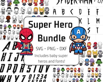 Avengerssvg Superhero Symbol Bundle Svg, Digital Files Super Hero Logo ...