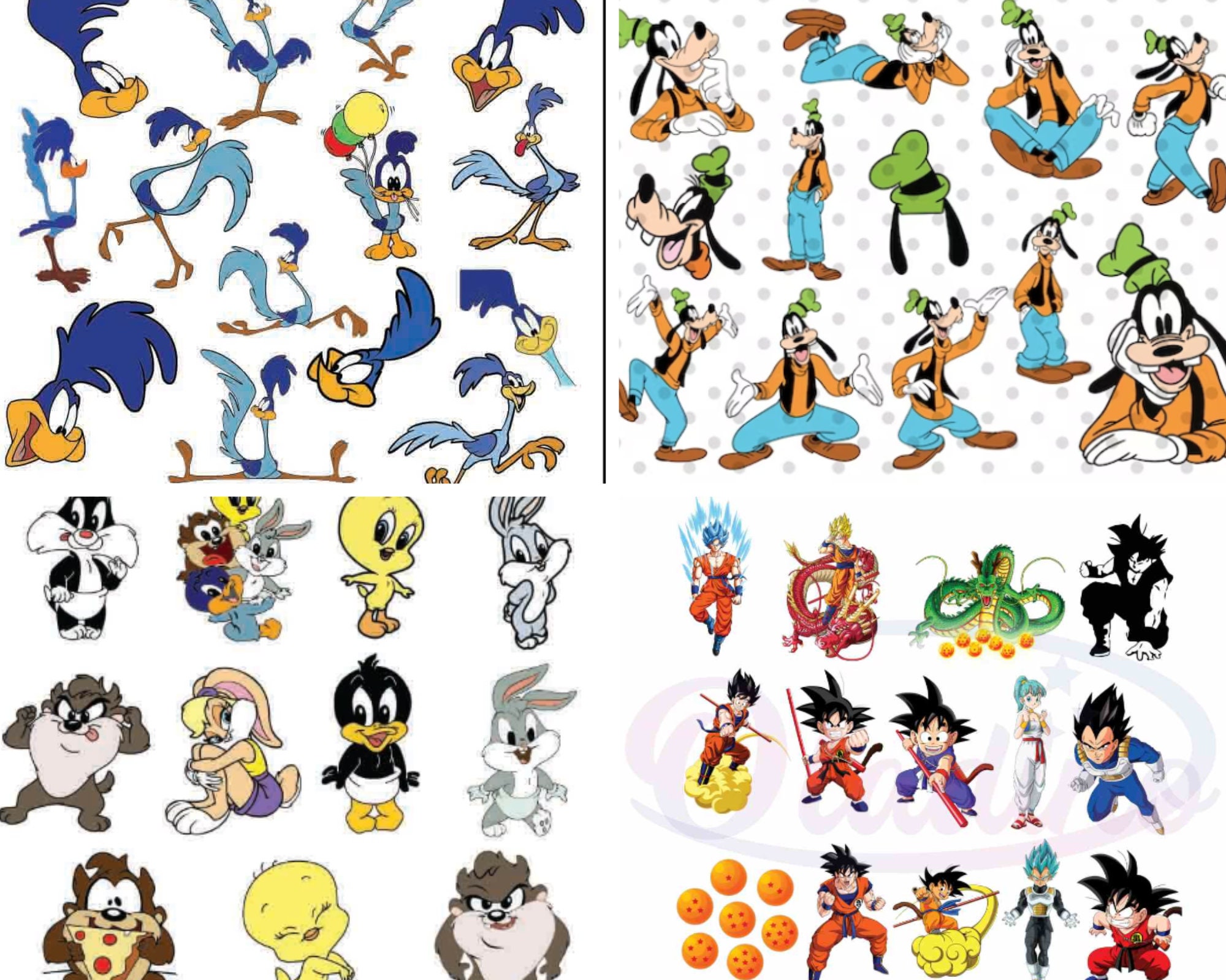 90's Kid Cartoon Mega Bundle SVG - Over 3000 Designs! Dxf, Svg, Eps ...