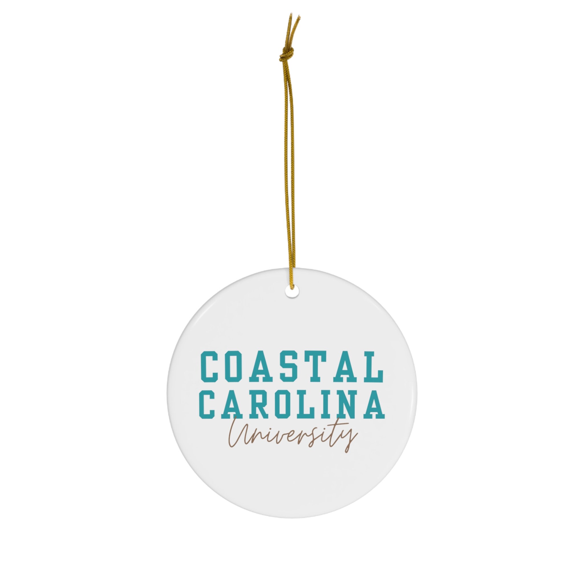 Coastal Carolina Chants up Christmas Ornament, Christmas Gift for Her ...