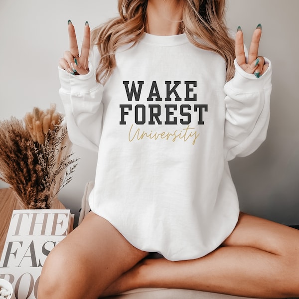 Wake Forest Sticker - Etsy