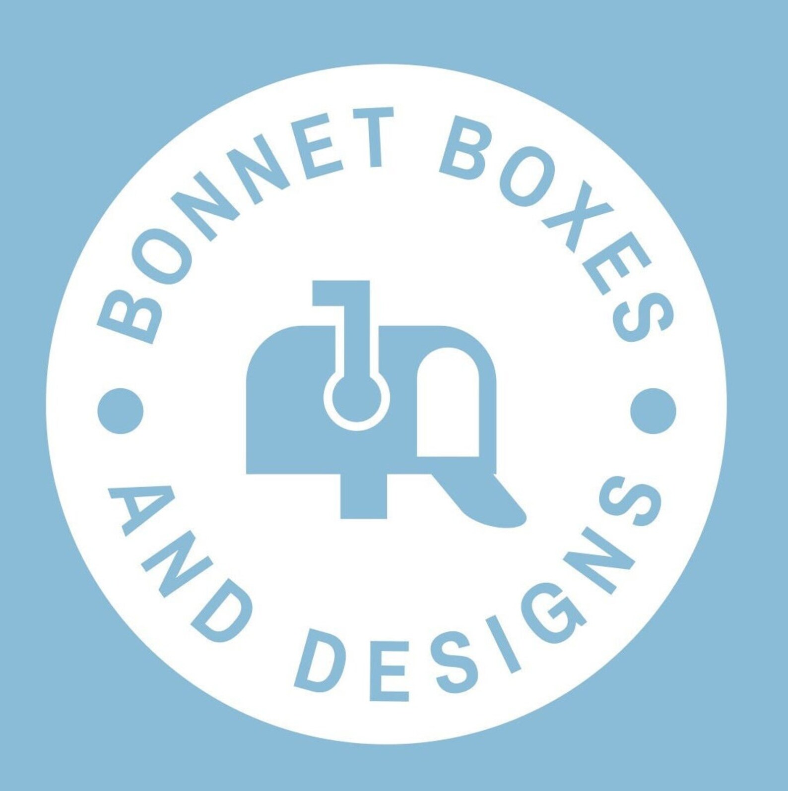 Mail Box Decal ONLY. Bonnet Boxes and Designs Custom Made Decal by ...
