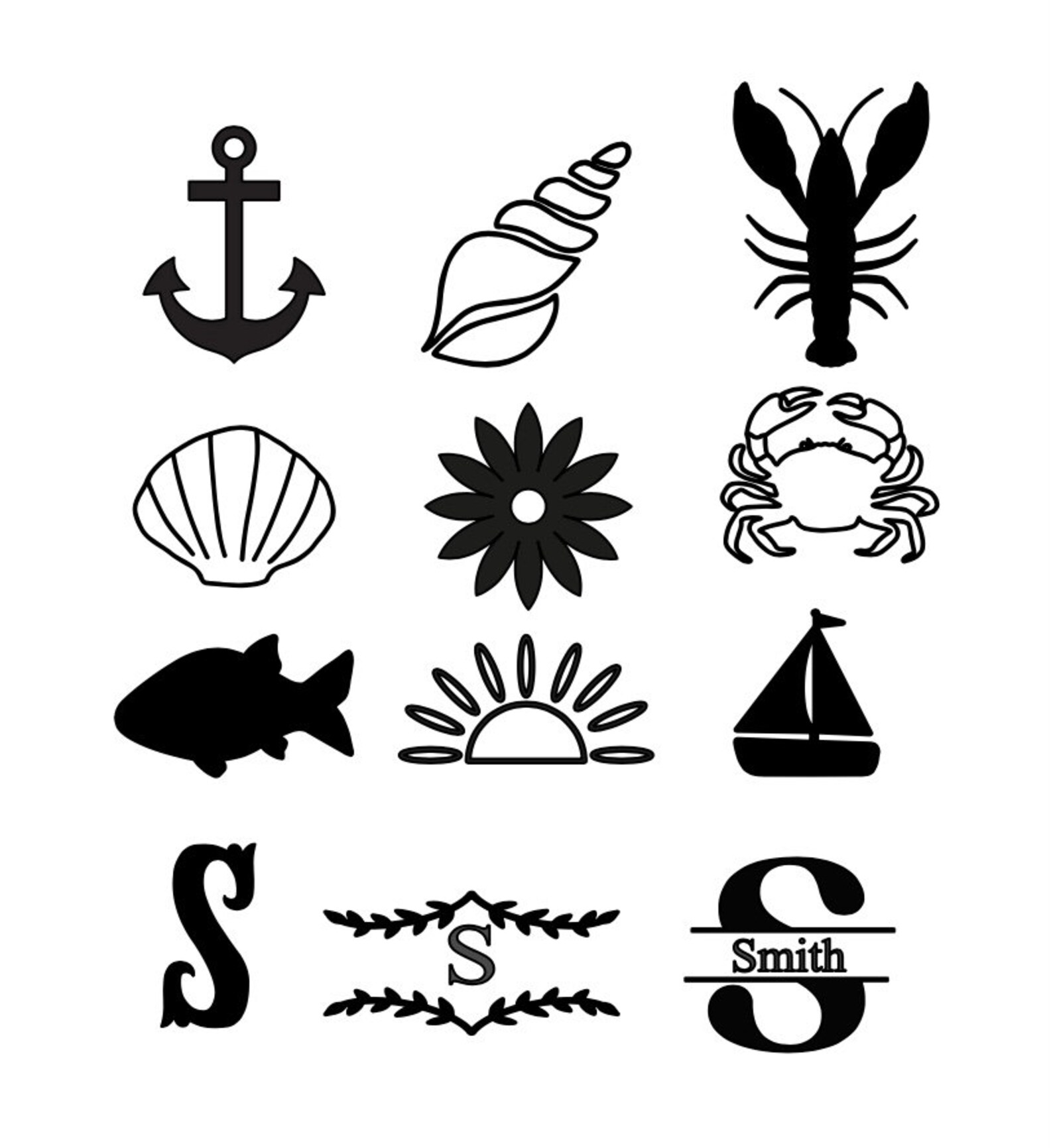 Mail Box Decal ONLY. Bonnet Boxes and Designs Custom Made Decal by ...