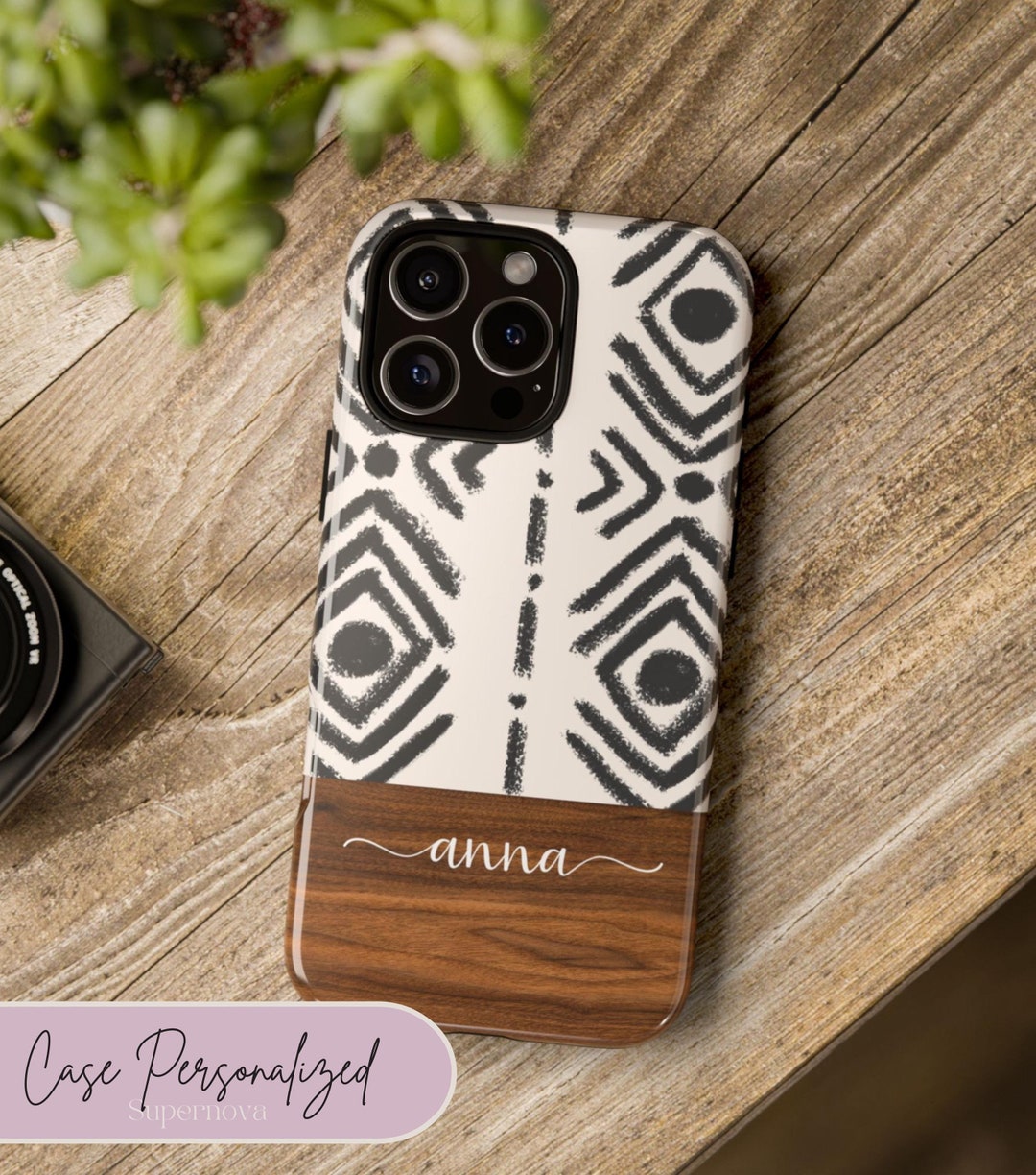 IPhone 16, Personalized Case, Vintage Boho Phone Case iPhone 16 Case ...