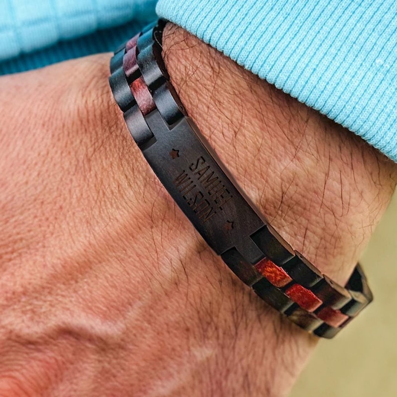 Custom Mens Bracelet - Etsy