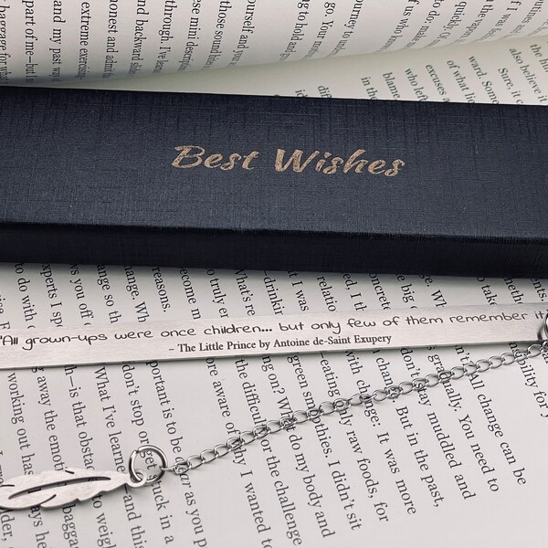 Metal Bookmark - Etsy