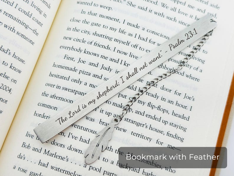 Personalized Metal Bookmark, Custom Steel Bookmark for Doctor, Nurse ...