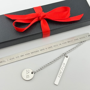 Engraved Metal Bookmark Custom Personalized Bookmark Gift for Readers ...