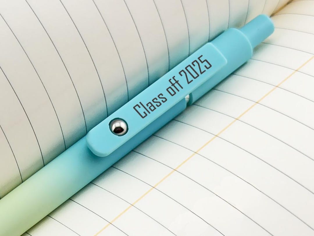 Personalized Graduation Pen, Engraved Name Gel Pen, Custom Class of ...