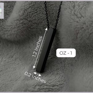 Class of 2025 Graduation Necklace – Personalized 3D Vertical Bar ...