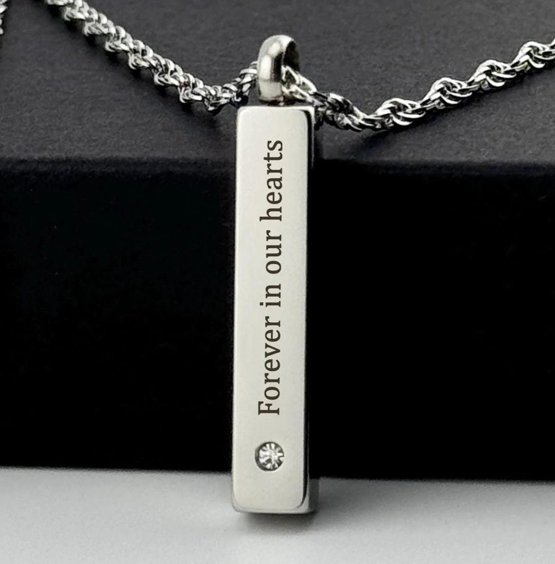 Custom Urn Necklace for Ashes – Cremation Jewelry for Human Ashes ...