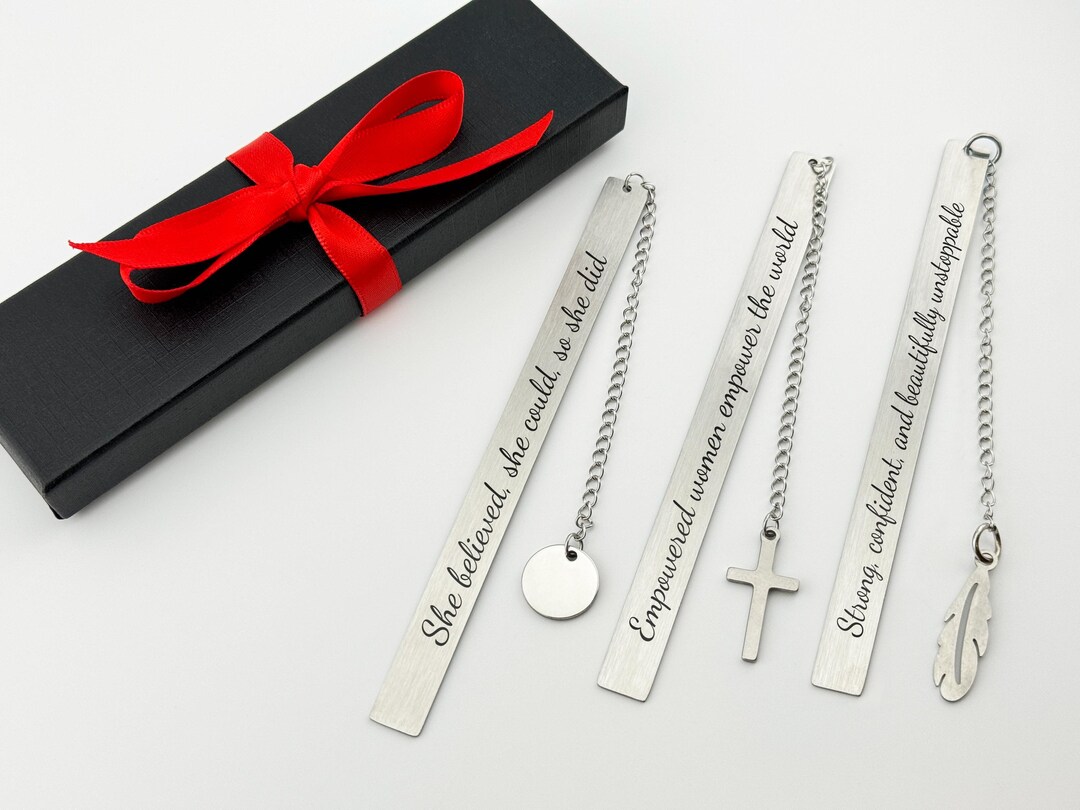 Personalized Metal Bookmark, Custom Steel Bookmark for Doctor, Nurse ...