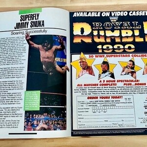 WWF Program Volume 177 Superfly Jimmy Snuka Cover 1990 Wrestling ...