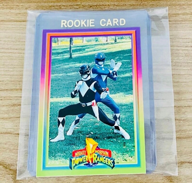 1994 Saban Mighty Morphin Power Rangers Trading Card #66 Zack and Billy ...