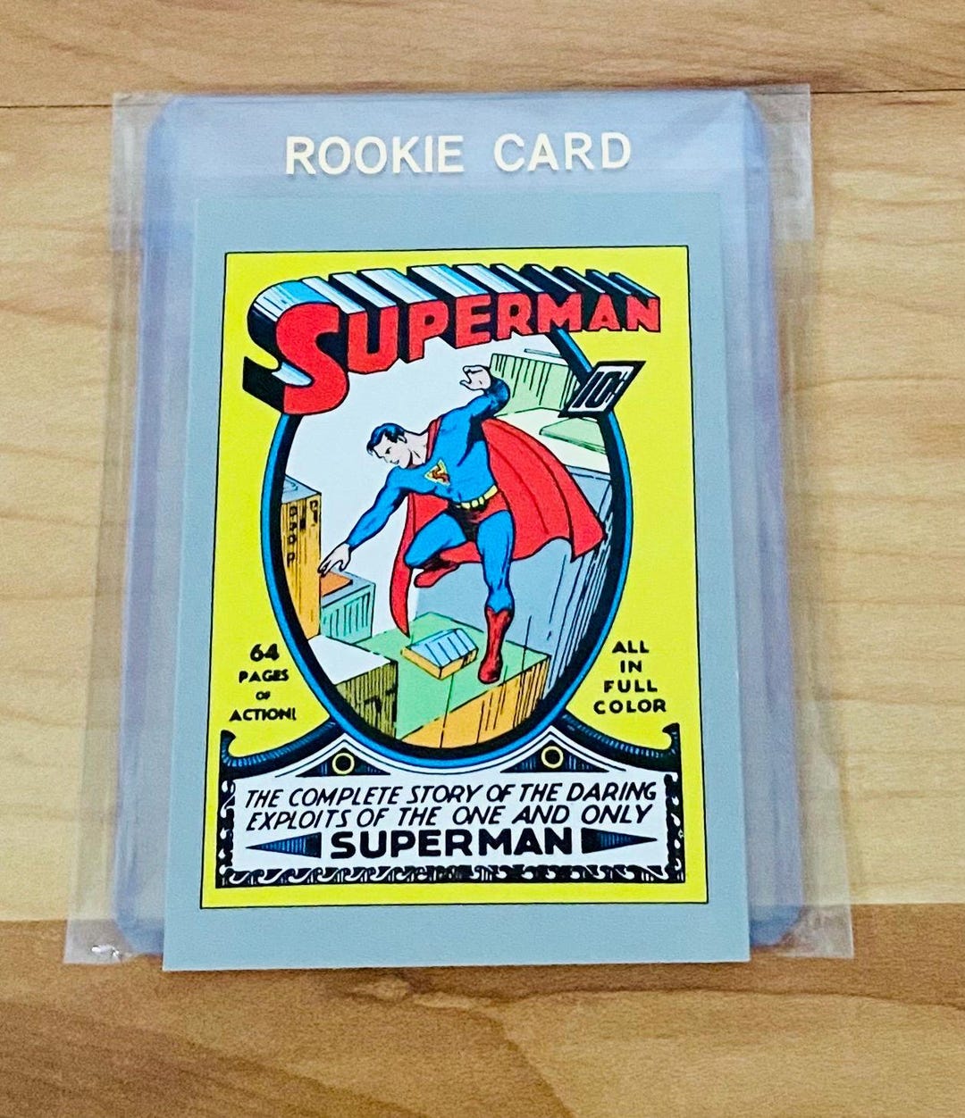 Superman #1 Comic Book 1991 DC Comics Card Classic Covers #177 Mint - Etsy