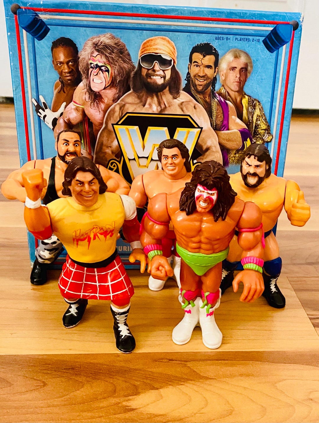 Hasbro WWF Vintage Figures Lot 5 WWE Wrestling Figures - Etsy