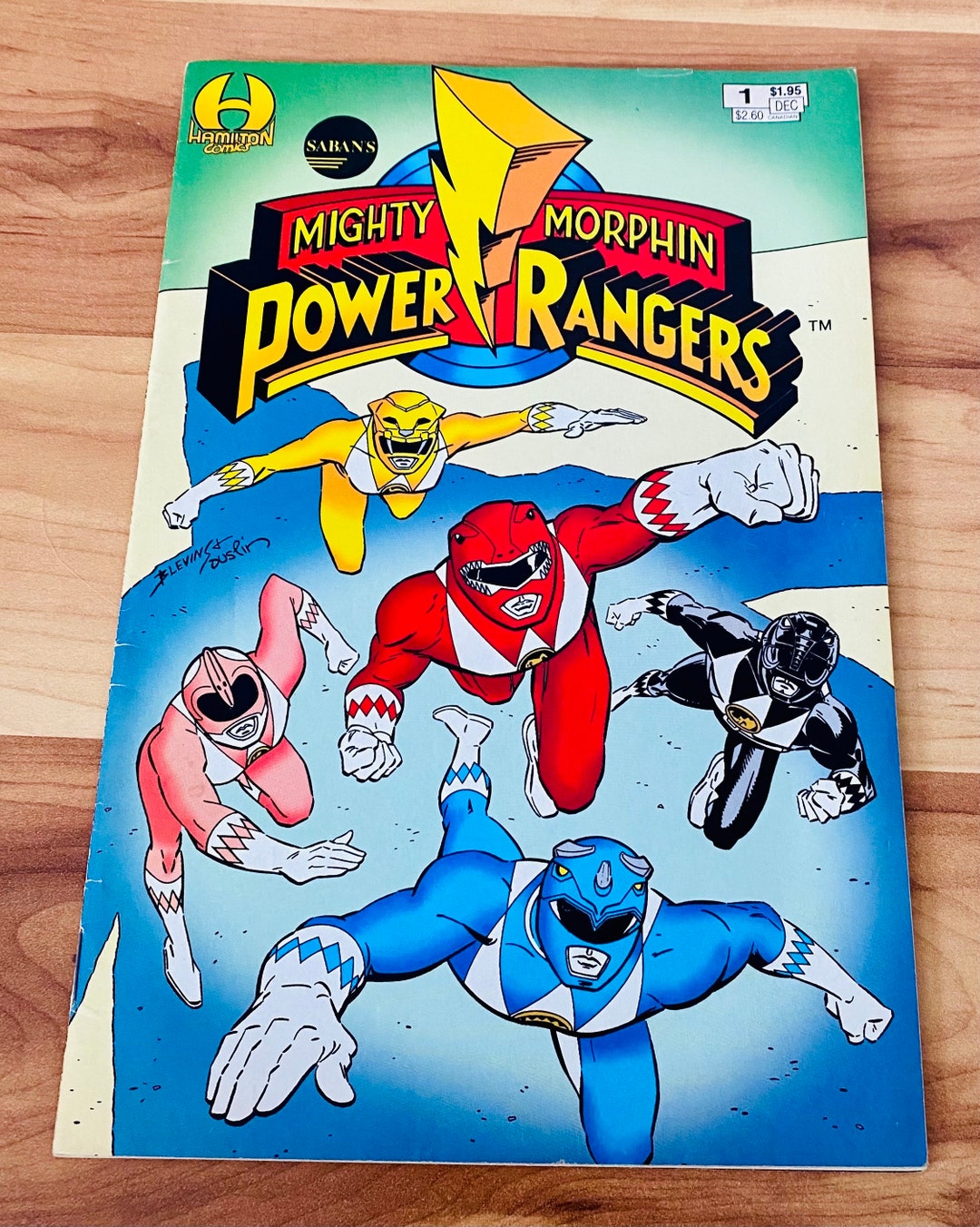 Mighty Morphin Power Rangers Issue 1 Comic Book 1994 Rare NM - Etsy