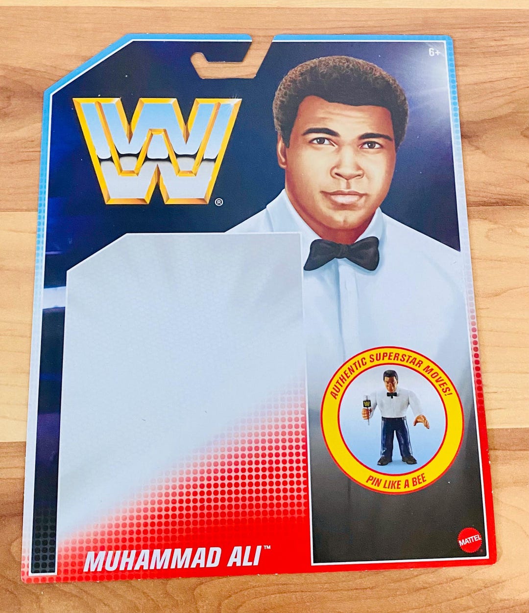 WWE Retro Muhammad Ali Full Card Backs WWF Hasbro Rare Mint - Etsy