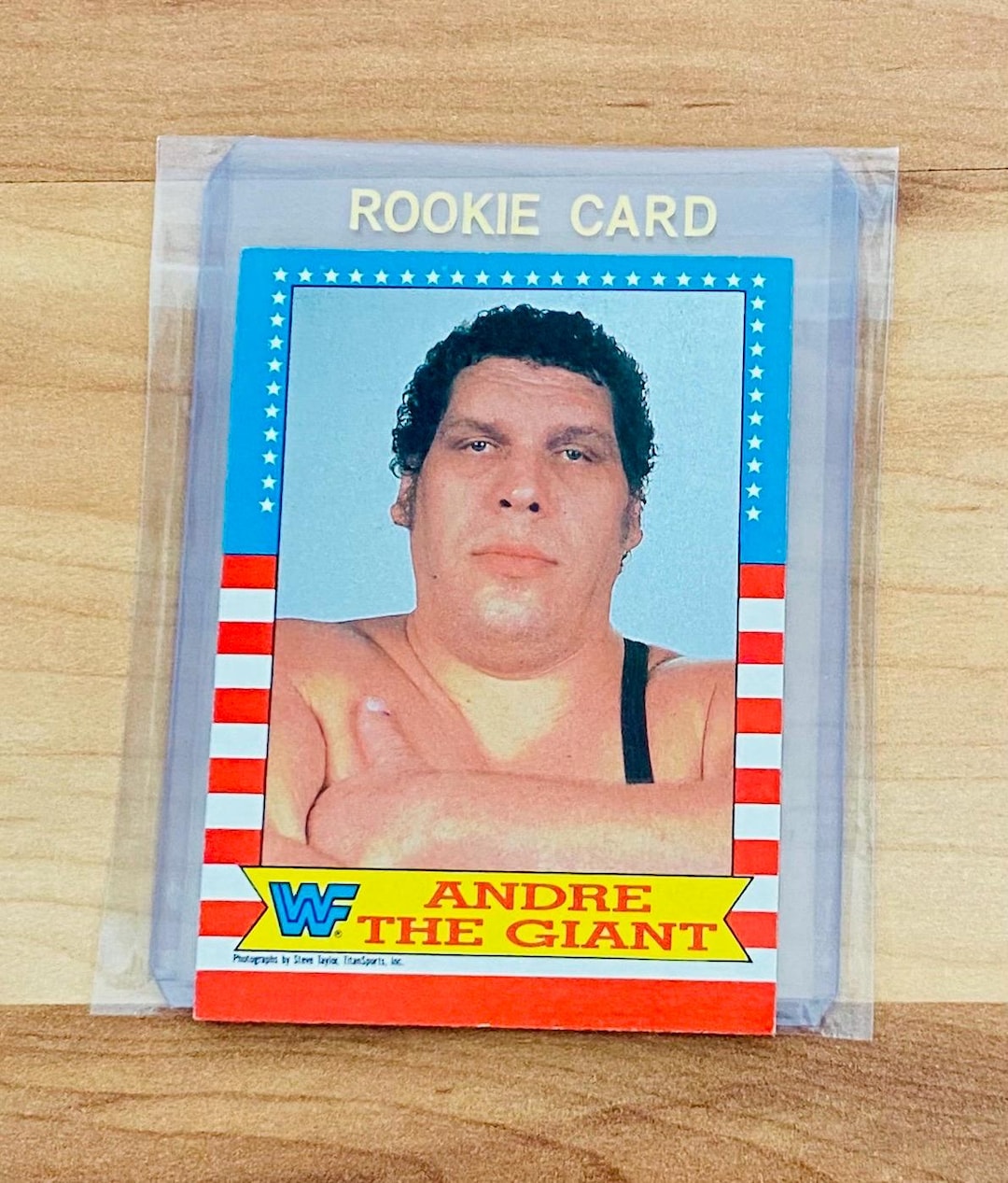 Andre the Giant Rookie Vintage 1987 Topps WWF Wrestling Card #2 WWE - Etsy