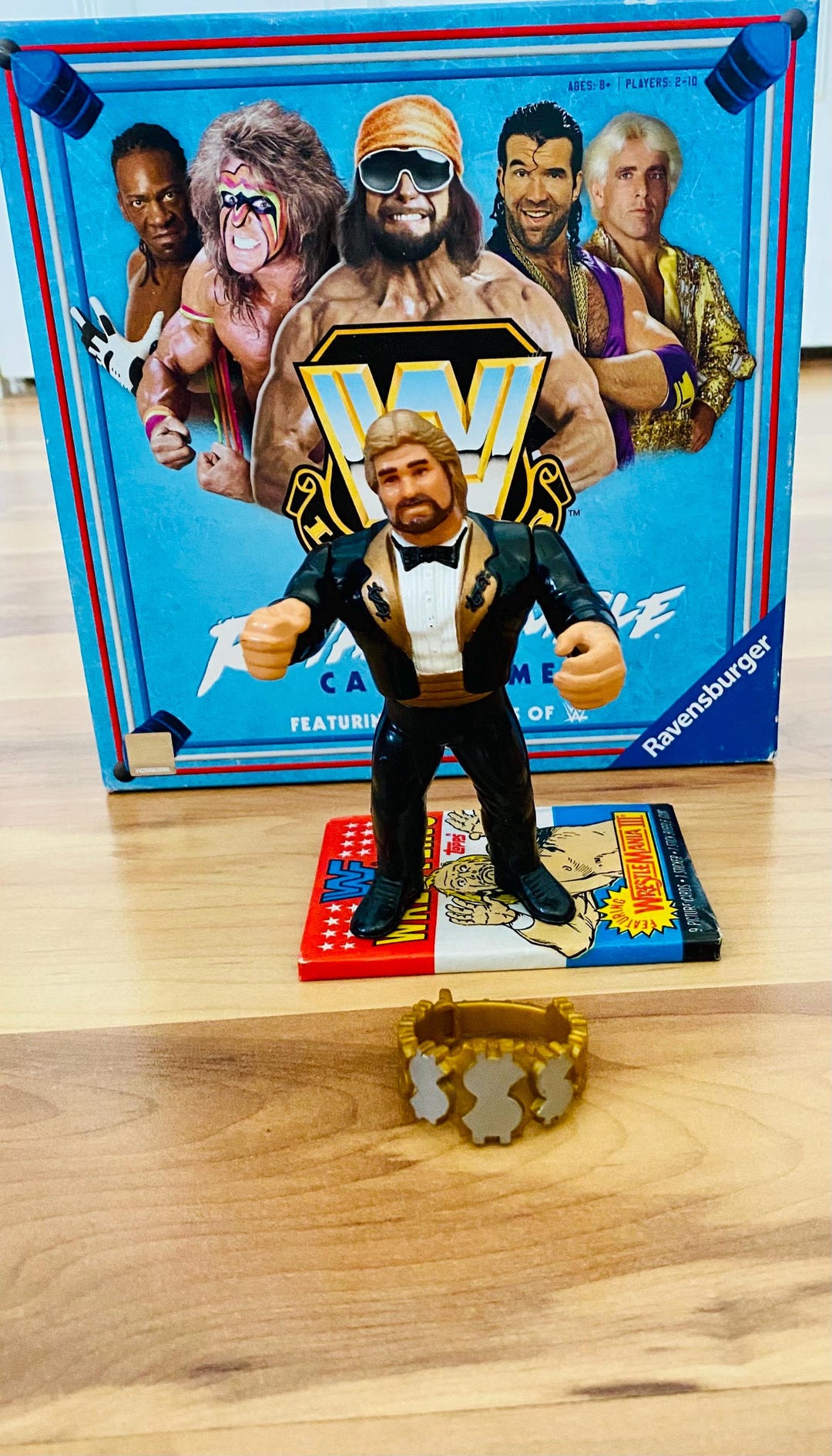 WWF 1990 Hasbro “the Million Dollar Man” Ted Dibiase Action Figure WWE ...