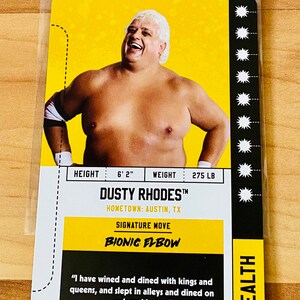 Dusty Rhodes 2020 WWE Legends Royal Rumble Gold Legends Card WWE ...