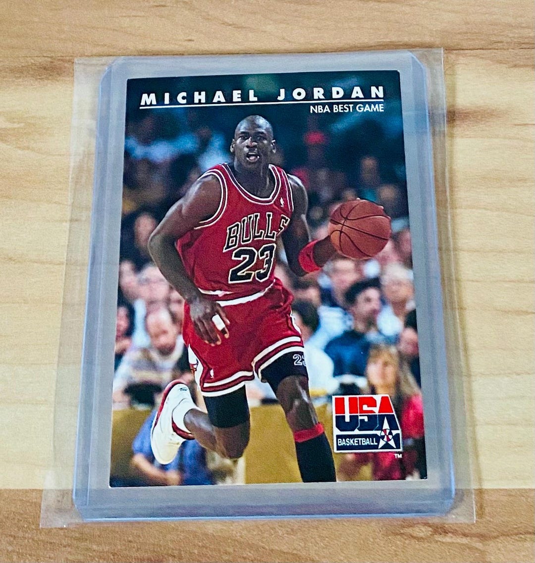 Michael Jordan Team USA 1992 Skybox USA #40 Basketball Card Best Game ...