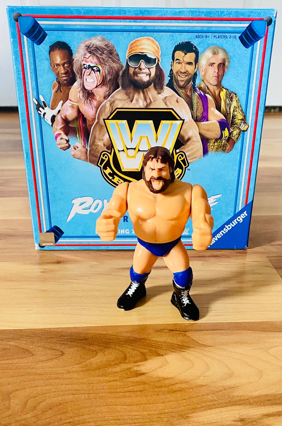 WWF Hasbro Hacksaw Jim Duggan Wrestling Action Figure Vintage WWE ...