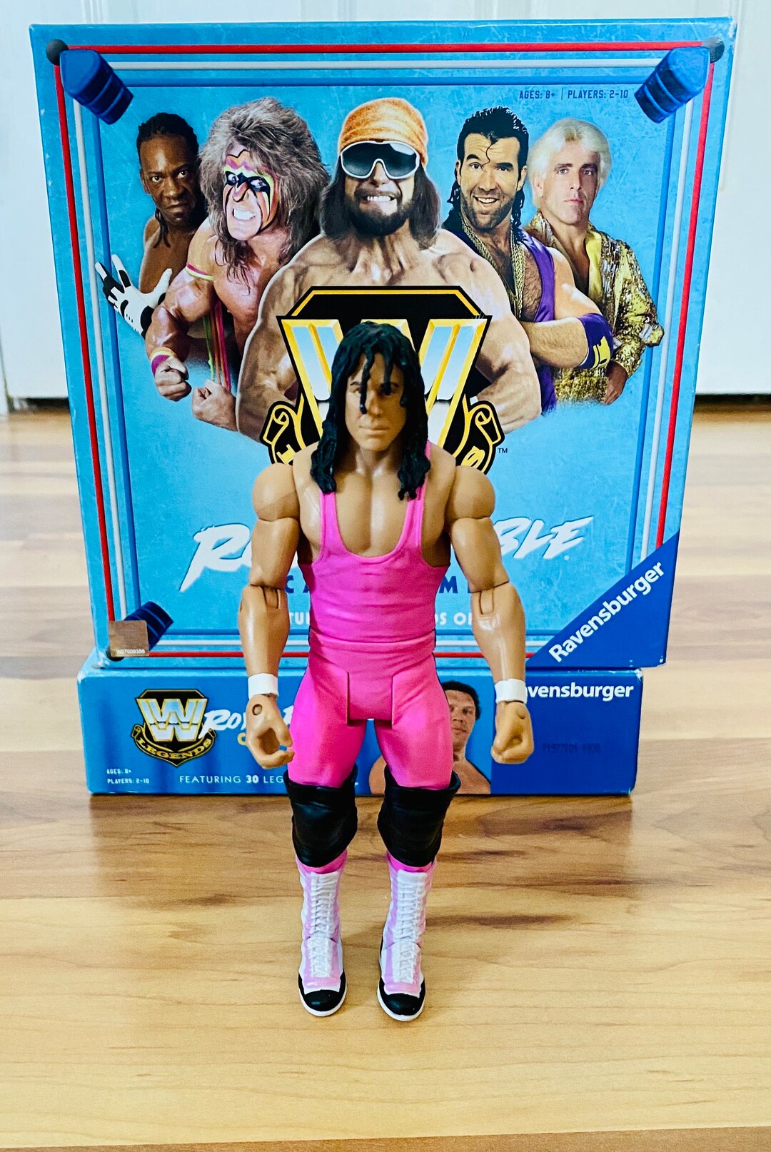 WWE Mattel Bret Hart Elite Wrestling Figure WWF Wresting NM - Etsy