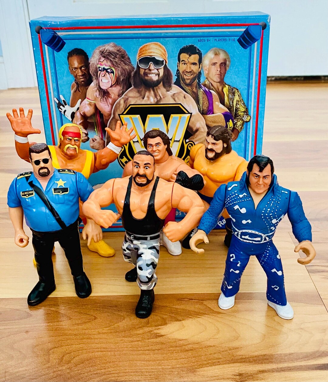 WWF Hasbro Action Figure Lot – Vintage WWE Legends Hulk Hogan + More ...