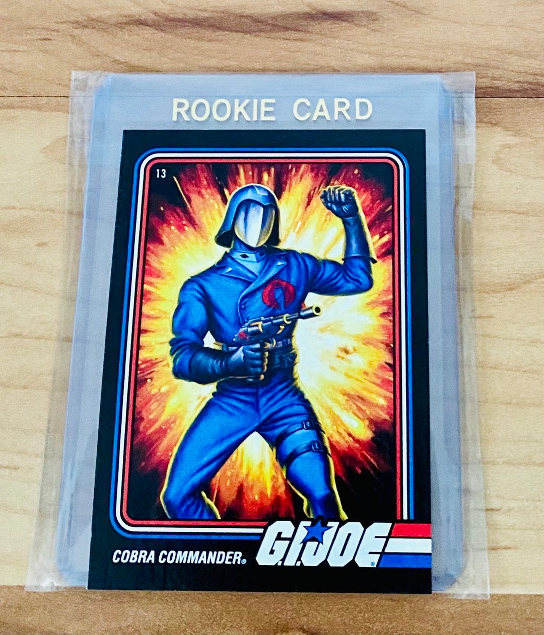 Cobra Commander Super 7 Hasbro GI Joe Trading Card #13 New 2023 SDCC ...