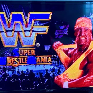 WWF Super Wrestlemania SNES Super Nintendo Video Game W/ Booklet Rare NM - Etsy