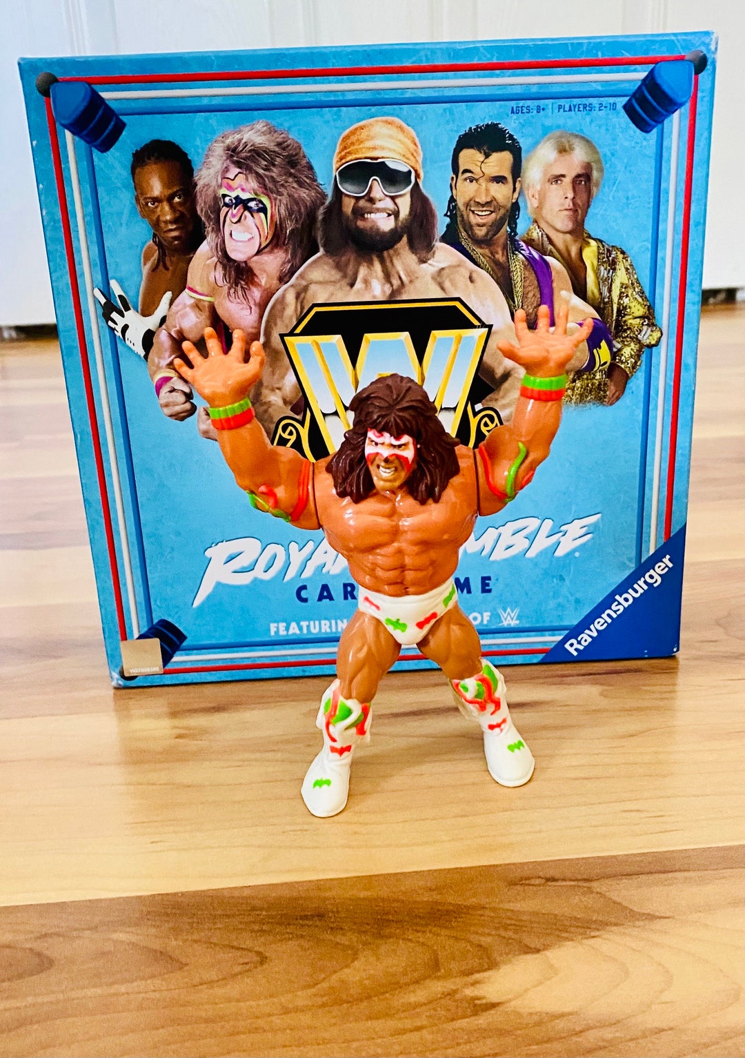 WWF Hasbro Ultimate Warrior Series 2 Action Figure 1991 Vintage WWE - Etsy