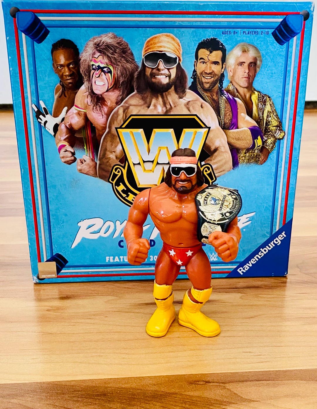 Macho Man Randy Savage WWF Hasbro Wrestling Figure W/ Winged Eagle ...