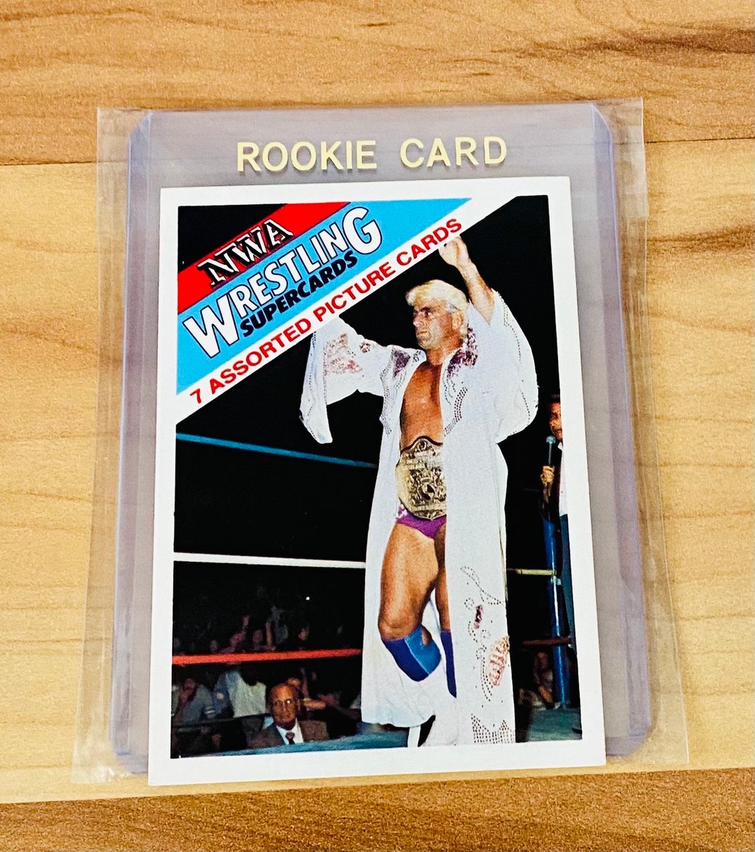 Ric Flair Rookie 1988 Wonderama NWA Wrestling Supercards WWE Rare - Etsy