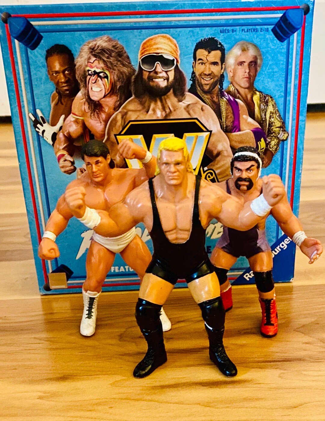 WCW Galoob Vintage Wrestling Figures Psyco Sid Tom Zenk Zman & Rick ...
