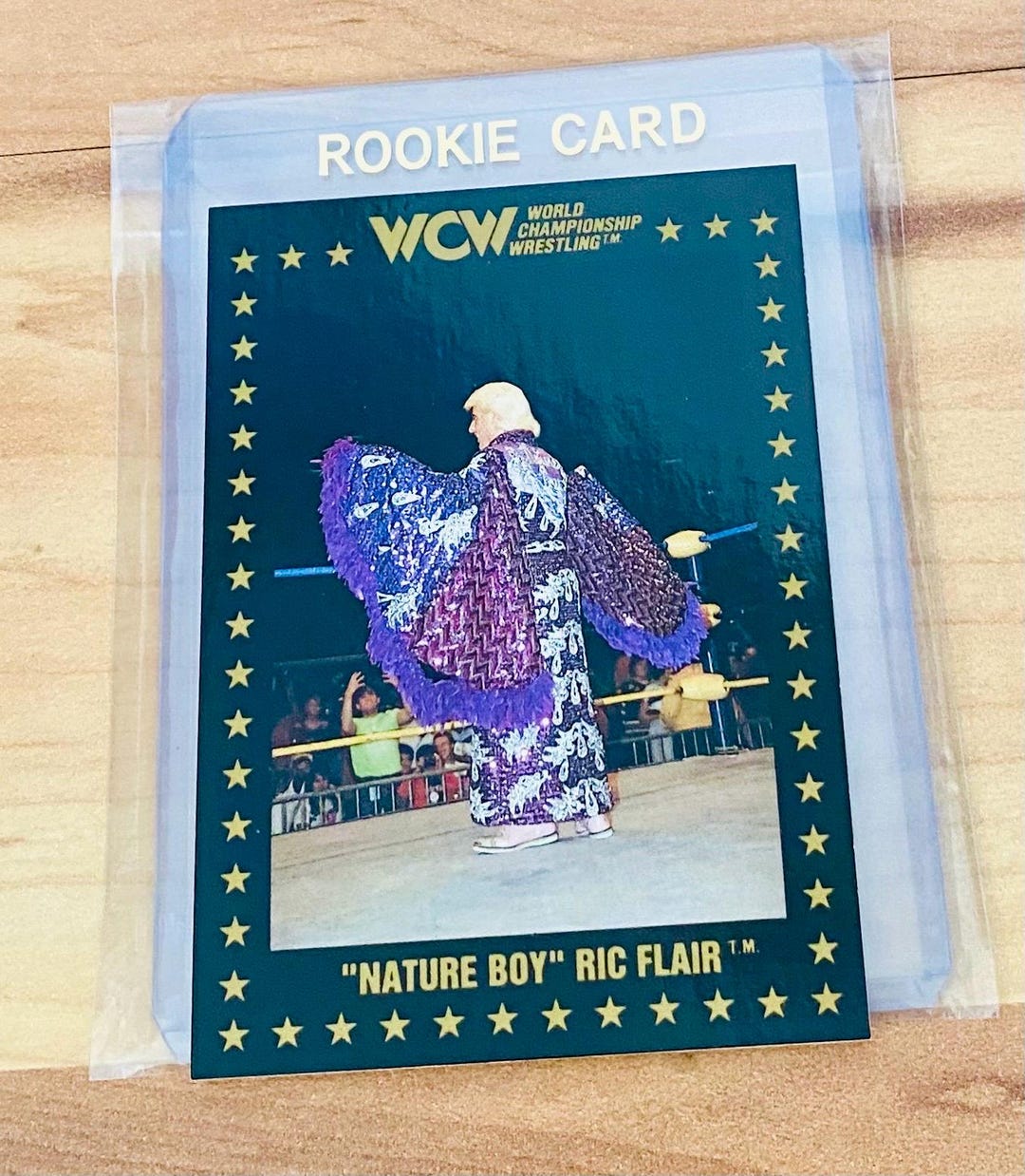 Ric Flair Rookie 1991 Championship Marketing WCW Card #35 WWE NEW Mint ...
