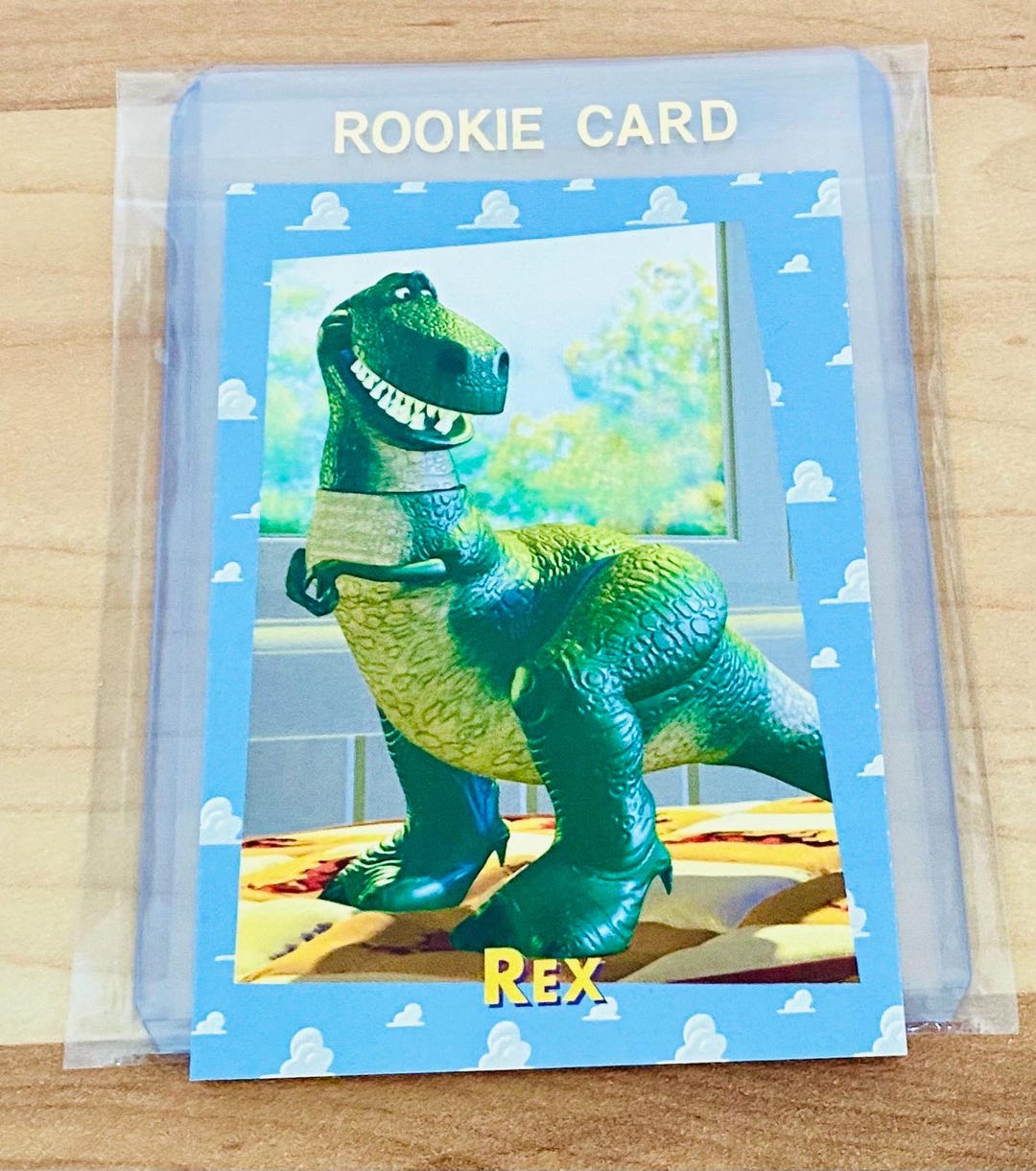 1995 Skybox Toy Story REX Dinosaur Rookie Pixar Trading Card 37 Disney ...