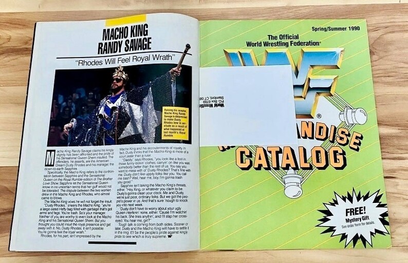 WWF Program Volume 177 Superfly Jimmy Snuka Cover 1990 Wrestling ...